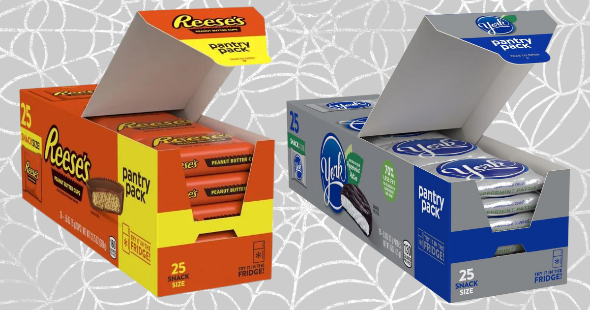 Walmart - Snack Size Individually Wrapped Pantry Pack Candy 25 Count ...