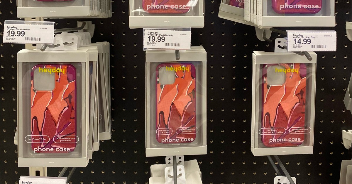Target - 50% Off Heyday Chargers and Phone Cases - The Freebie Guy ...