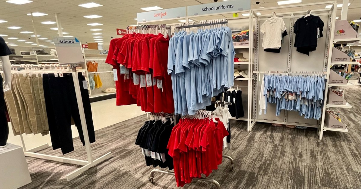Target - $5 Off $25 Kids Clothing (Cheap Uniforms, Halloween PJs ...
