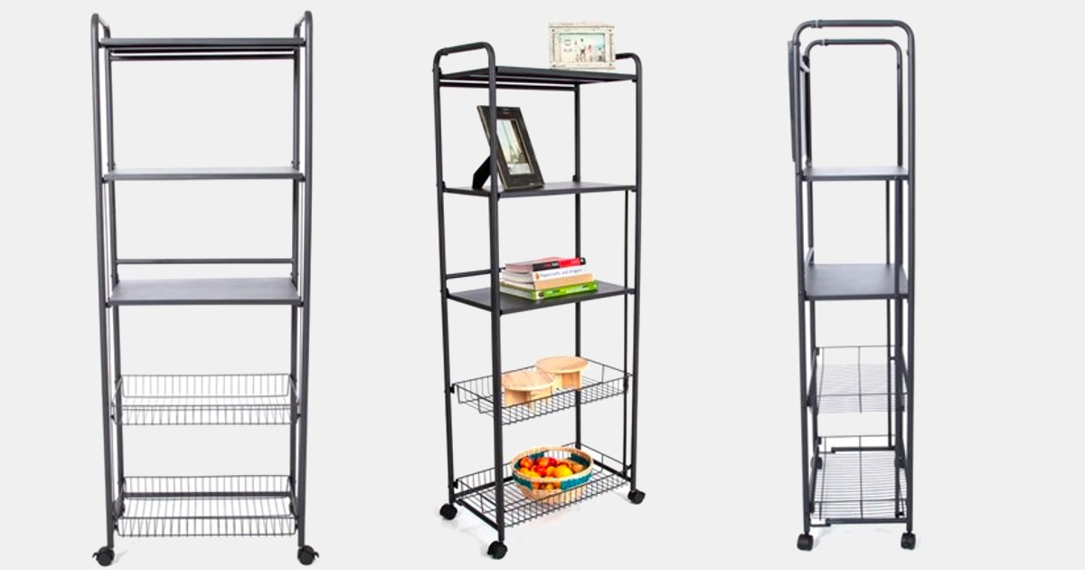 WOOT - Origami 5-Tier Storage Rack with Baskets Only $59.99 (Reg. $120 ...