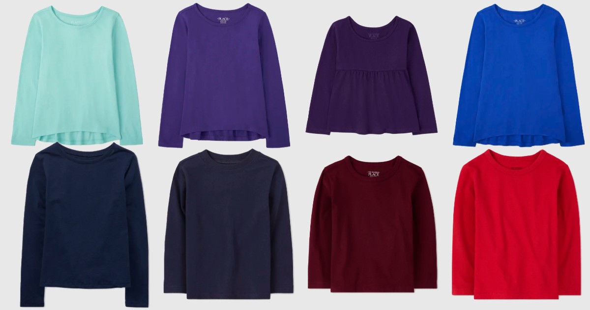 The Children's Place - Long Sleeve Shirts Starting at $3.99 (Reg. $13 ...