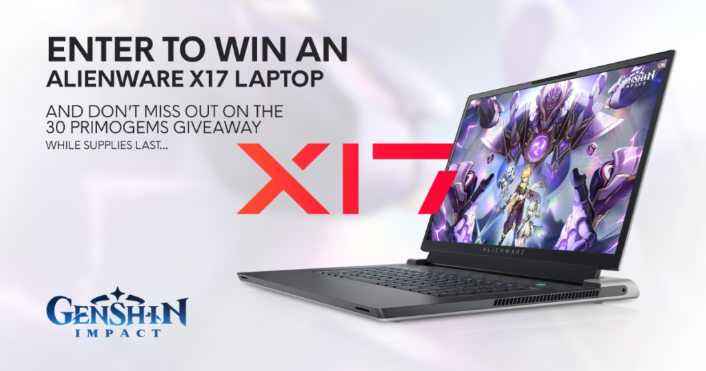 Alienware Arena Alienware X17 Laptop Sweepstakes - The Freebie Guy®