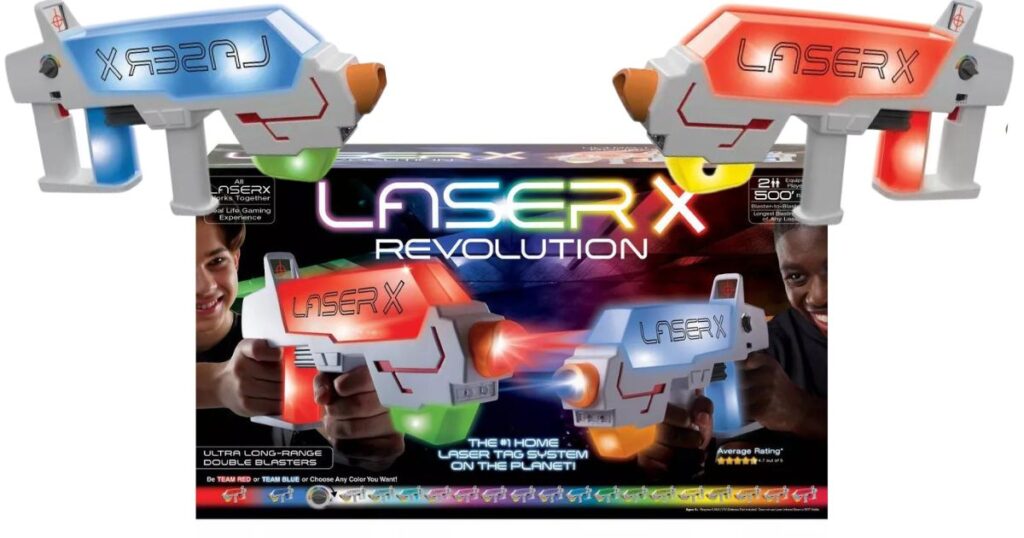Target - Laser X Revolution Long Range Laser Tag Blaster Set Only $24. ...