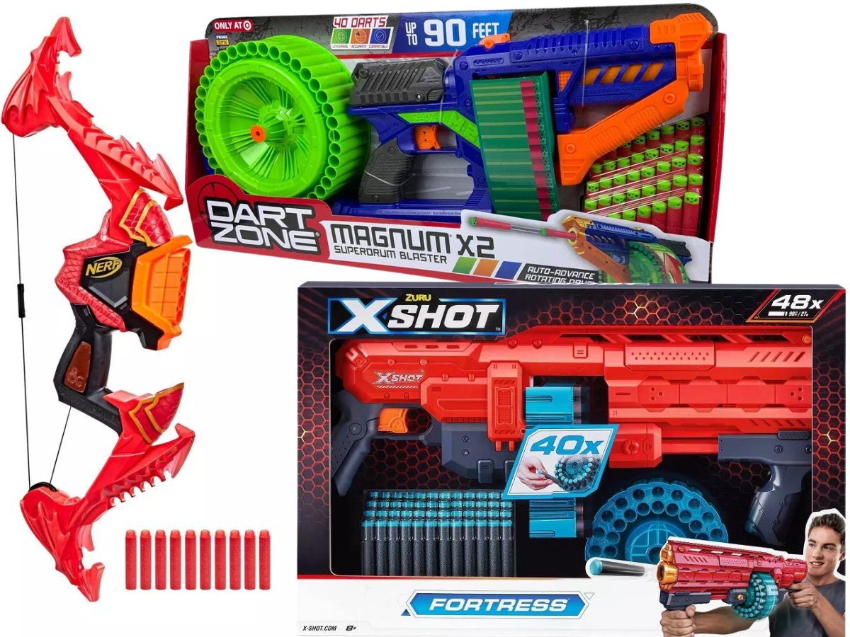 Target - 50% Off Toy Blasters Including NERF & Dart Zone - The Freebie Guy®