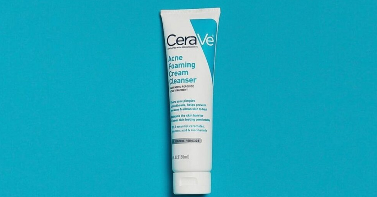 FREE CeraVe Acne Foaming Cream Cleanser Sample - The Freebie Guy® ️️️