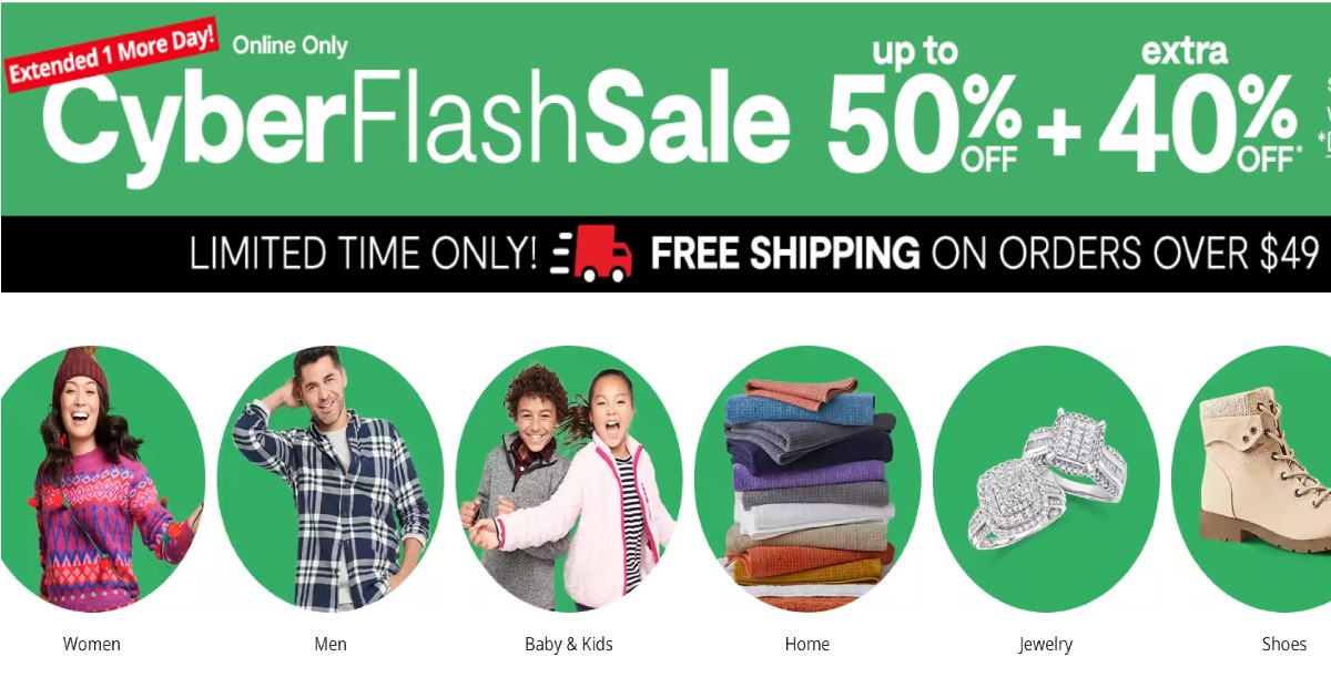 JCPenney - LAST DAY Up to 50% Off + Extra 40% Off at Checkout - The ...