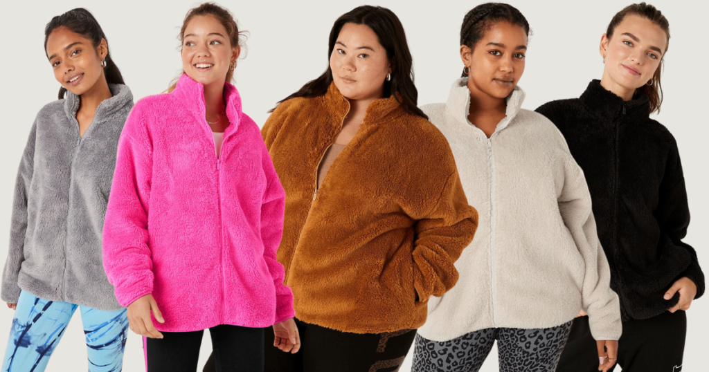 Victoria's Secret - NEW! Teddy Full-Zip Jacket $30 - The Freebie Guy®