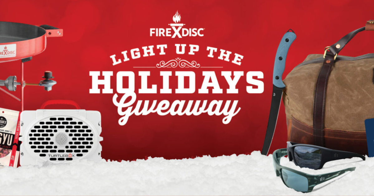 Fire Disc The Light Up The Holidays Giveaway - The Freebie Guy®