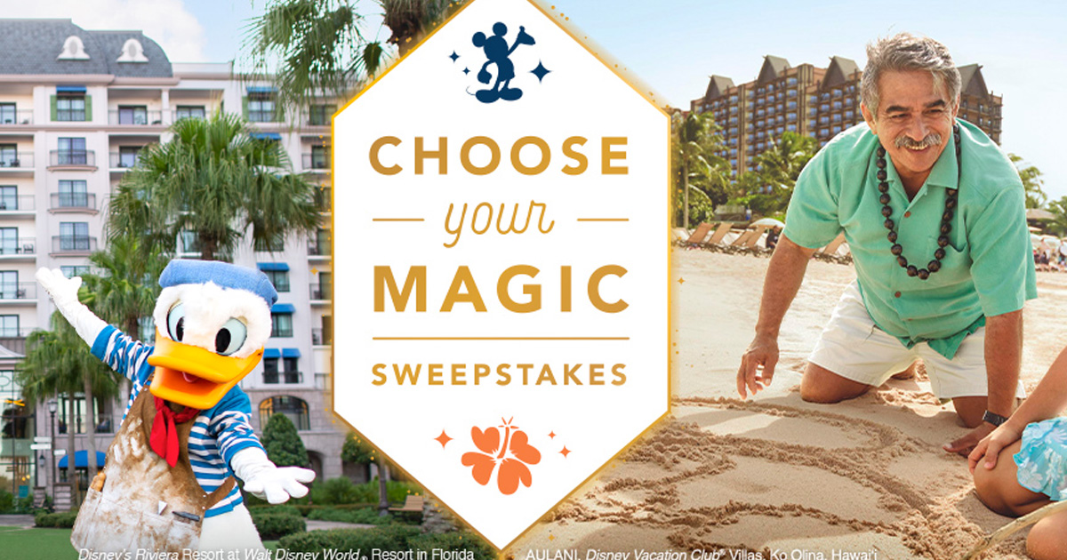 Choose Your Magic Sweepstakes - The Freebie Guy®