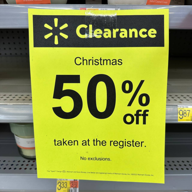 Walmart – Up to 50% Off Christmas Clearance - The Freebie Guy®