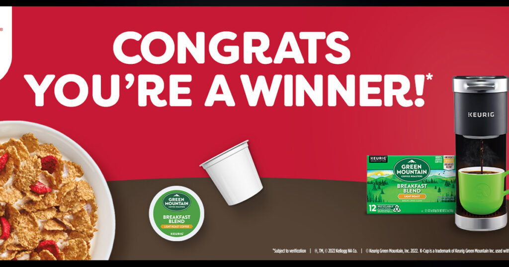 Kellogg’s Special K Free Keurig Instant Win Game - The Freebie Guy®