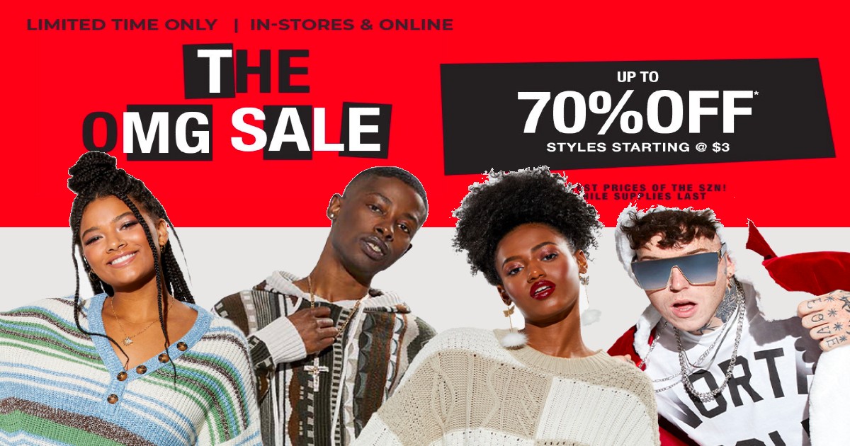 Rue21 - Up to 70% Off Styles Starting at $3 - The Freebie Guy: Freebies ...