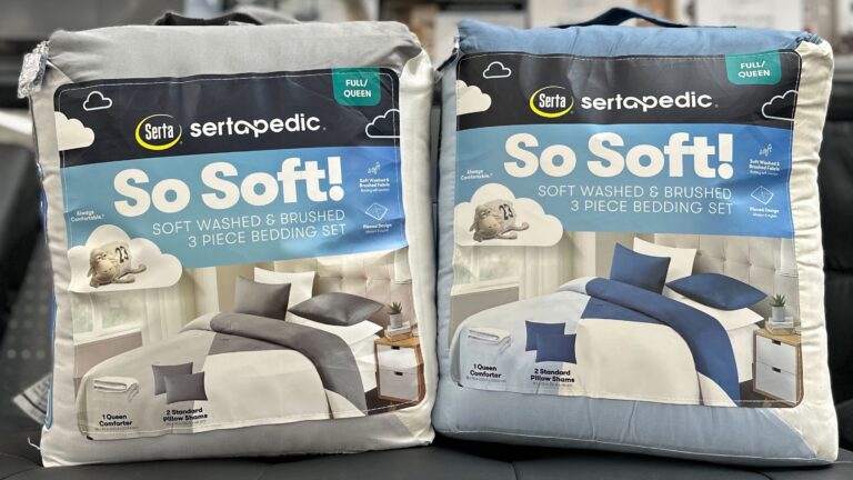 Walmart - Serta So Soft 3-Piece Reversible Comforter Sets Only $18 ...