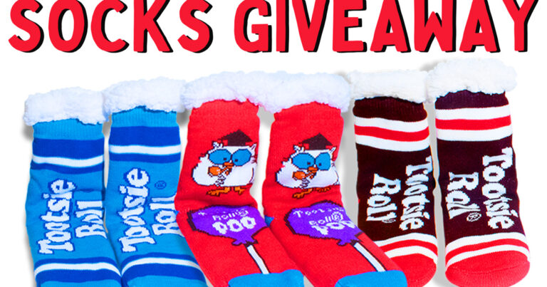 Tootsie Roll Socks Giveaway - The Freebie Guy®
