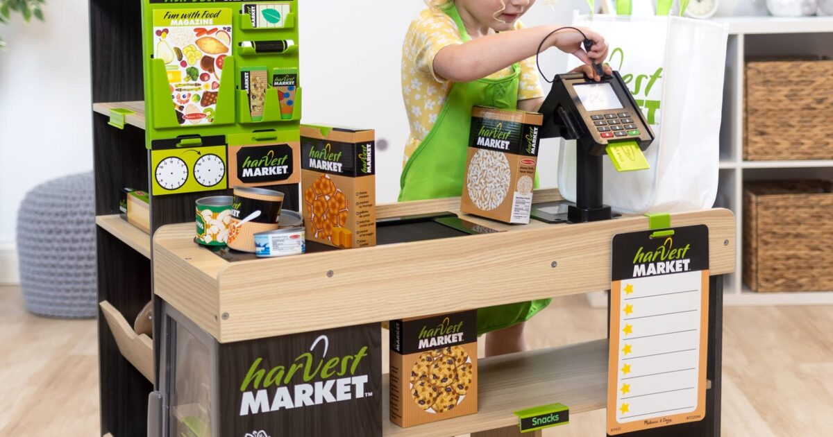 Amazon - Melissa & Doug Harvest Market Grocery Store Bundle Only $99.99 ...