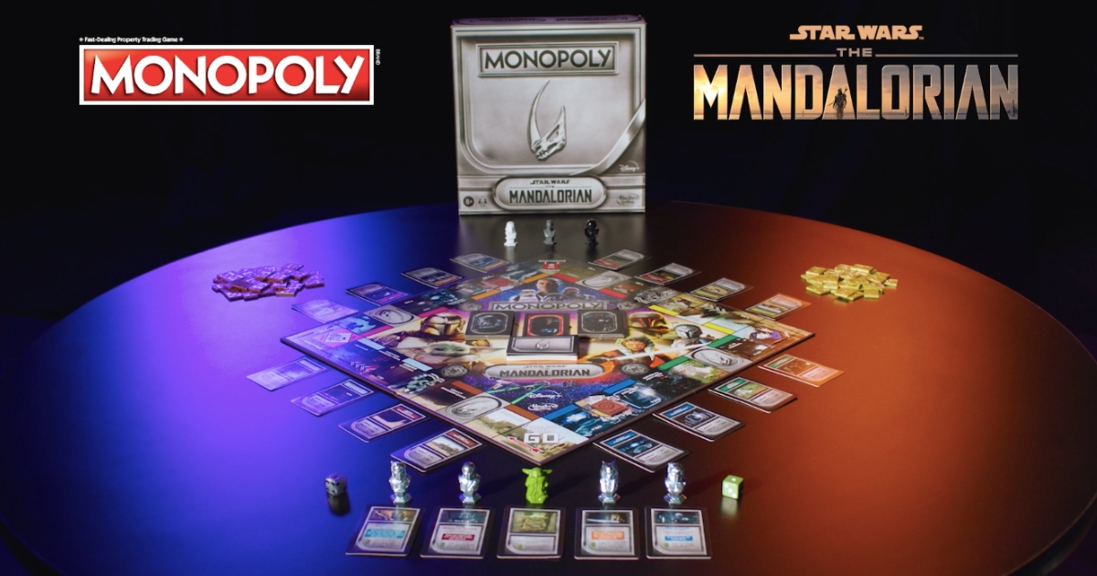 Amazon - Monopoly: Star Wars The Mandalorian Edition Board Game Only ...