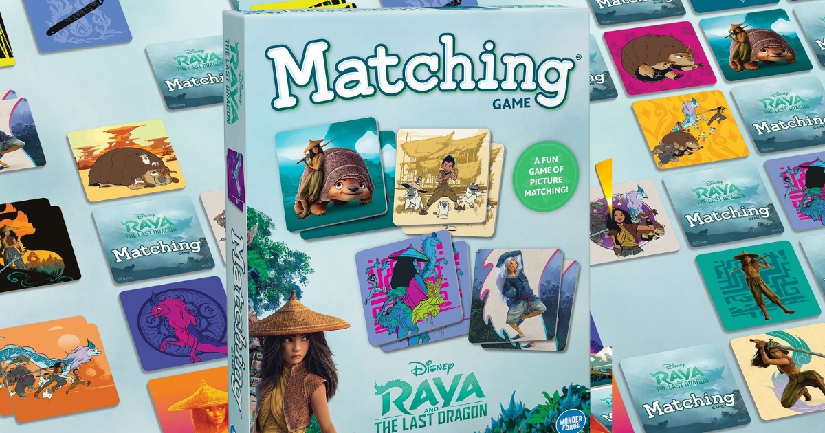 Amazon - Ravensburger Disney Raya and the Last Dragon Matching Game ...