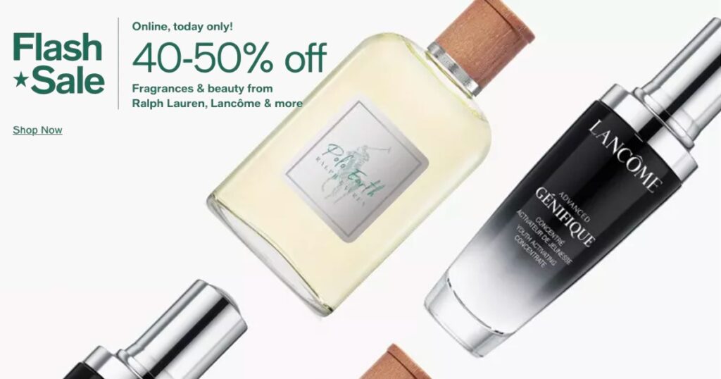 Macy's - Flash Sale: Up to 50% Off Fragrance and Beauty Sale - The ...