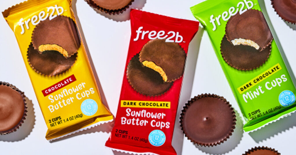 Possible Free2b Foods Allergy Friendly Chocolate Cups with Social Nature - The Freebie Guy®