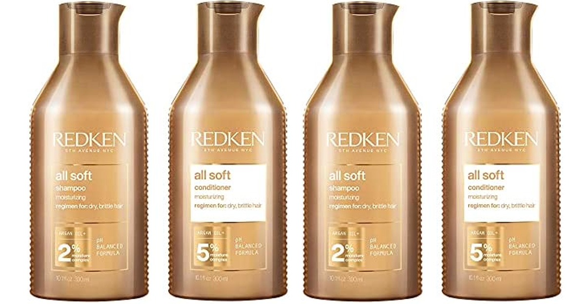 Possible Free Redken All Soft Shampoo and Conditioner Samples - The ...
