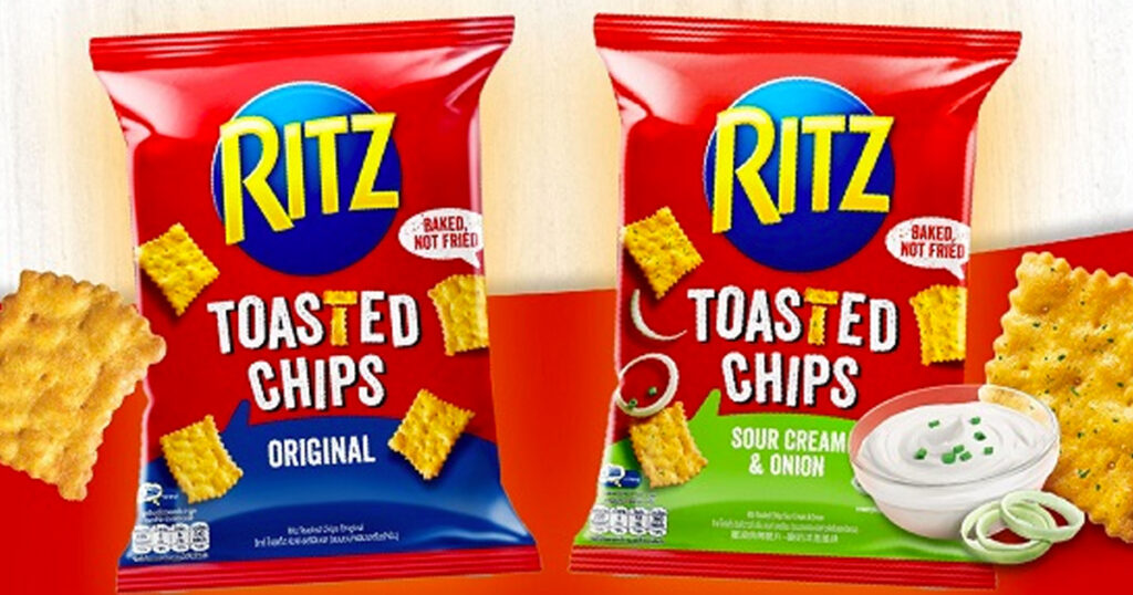 FIRST 10,000 ONLY!! Free Sample of RITZ Toasted Chips Sour Cream ...
