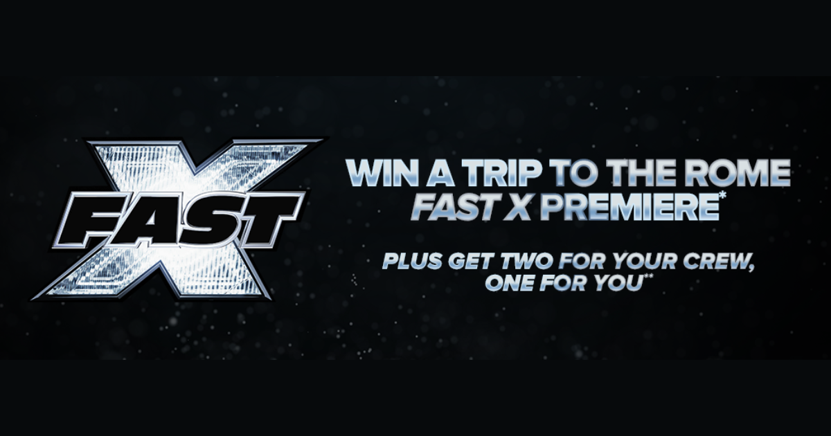 Fandango Fast X Sweepstakes - The Freebie Guy®