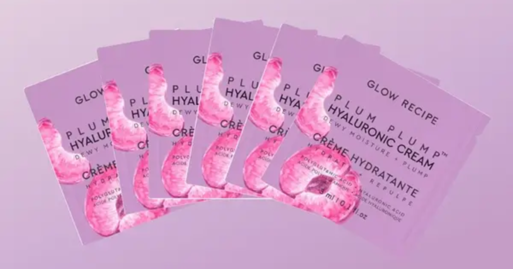 Free Glow Recipe Plum Plump Challenge Sachets - The Freebie Guy®