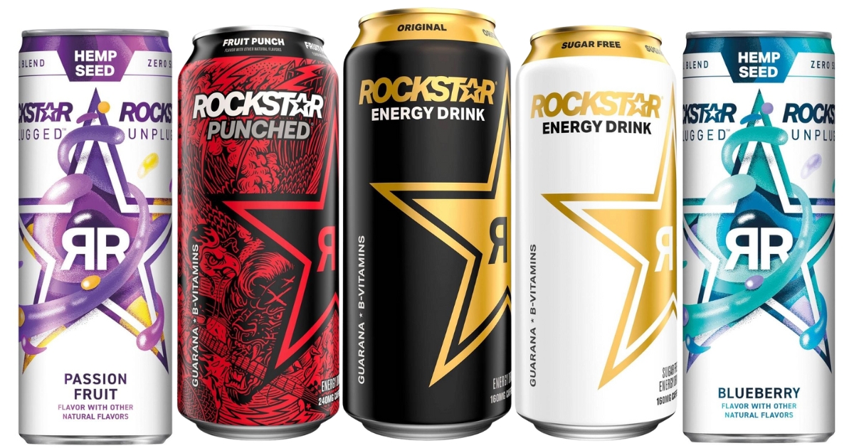 Target - 25% Off Rockstar Energy Drinks - The Freebie Guy® ️️️