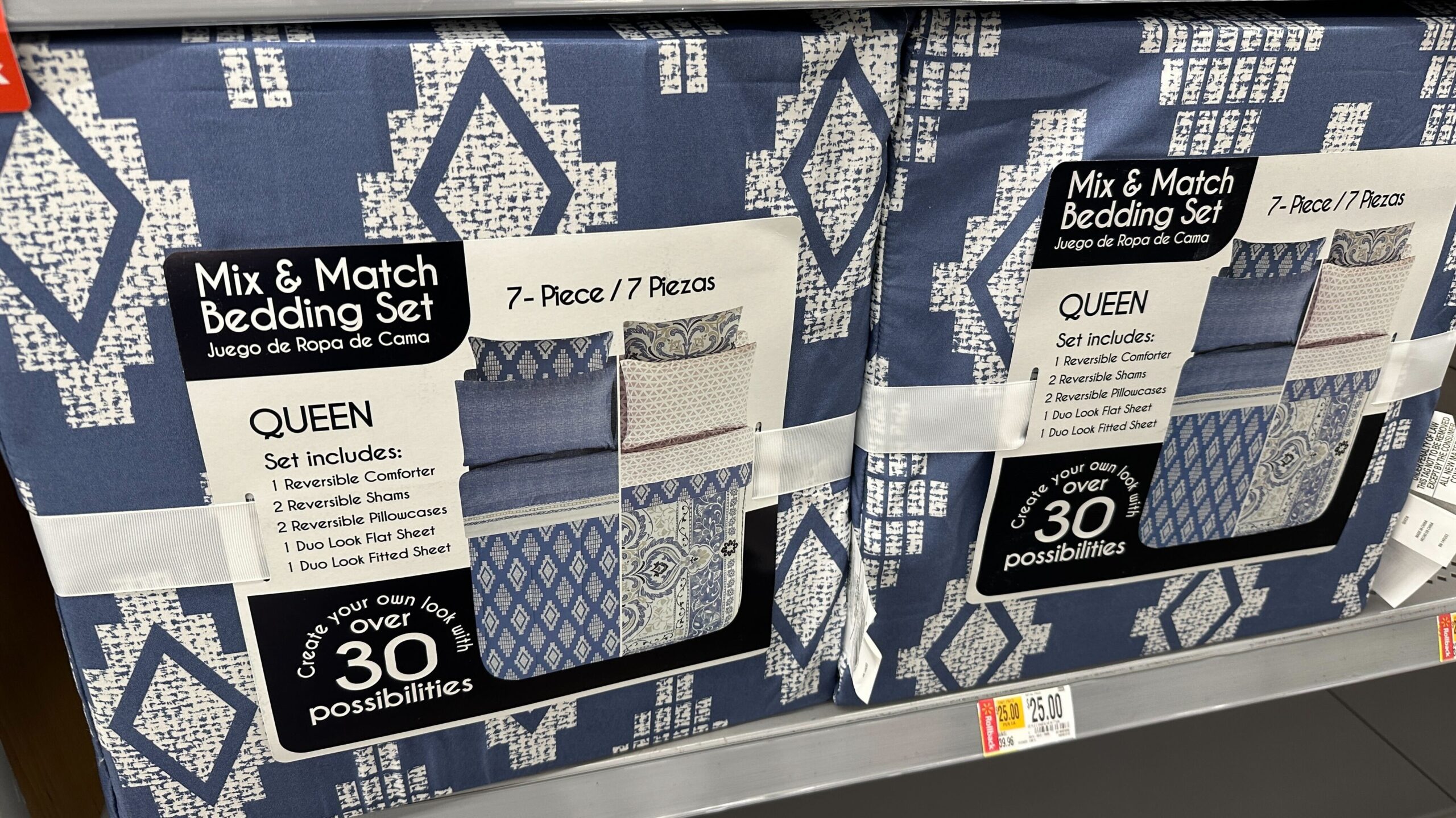 Walmart - 7pc Mix & Match Bed in a Bag Sets Only $25 - The Freebie Guy® ️️️