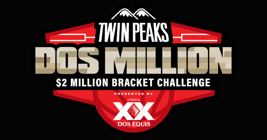 Twin Peaks Restaurants Dos Million Bracket Challenge The Freebie Guy®