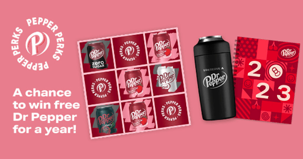 Dr. Pepper Scratch and Win Instant Win + Free Rewards - The Freebie Guy®