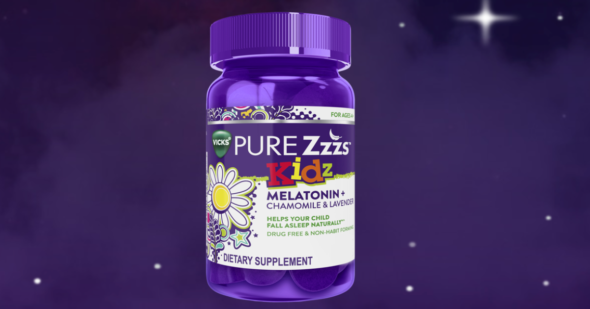 Free Sample of Vicks PURE Zzzs Kidz Gummies - The Freebie Guy® ️️️