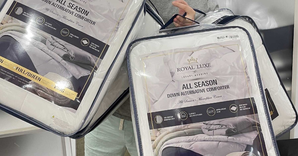 Macy's Royal Luxe Down Alternative Comforters Only $19.99 (Reg. $130) - The Freebie Guy® ️️️