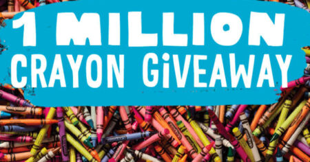 Crayola's 1 Million Crayon Giveaway - The Freebie Guy®