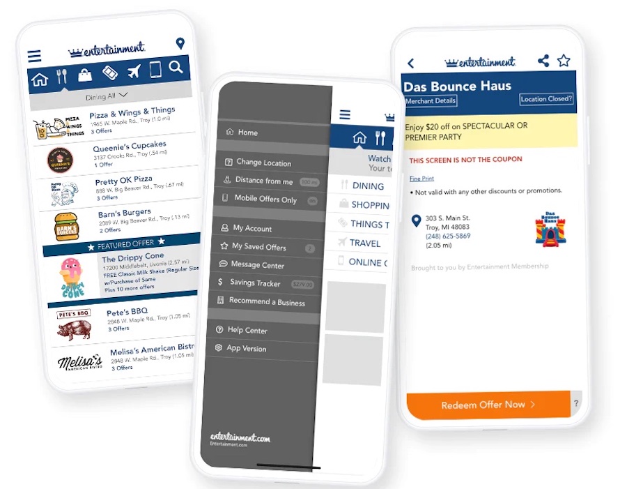 FREE 30 Day Entertainment Digital Membership - Big Savings on Dining ...