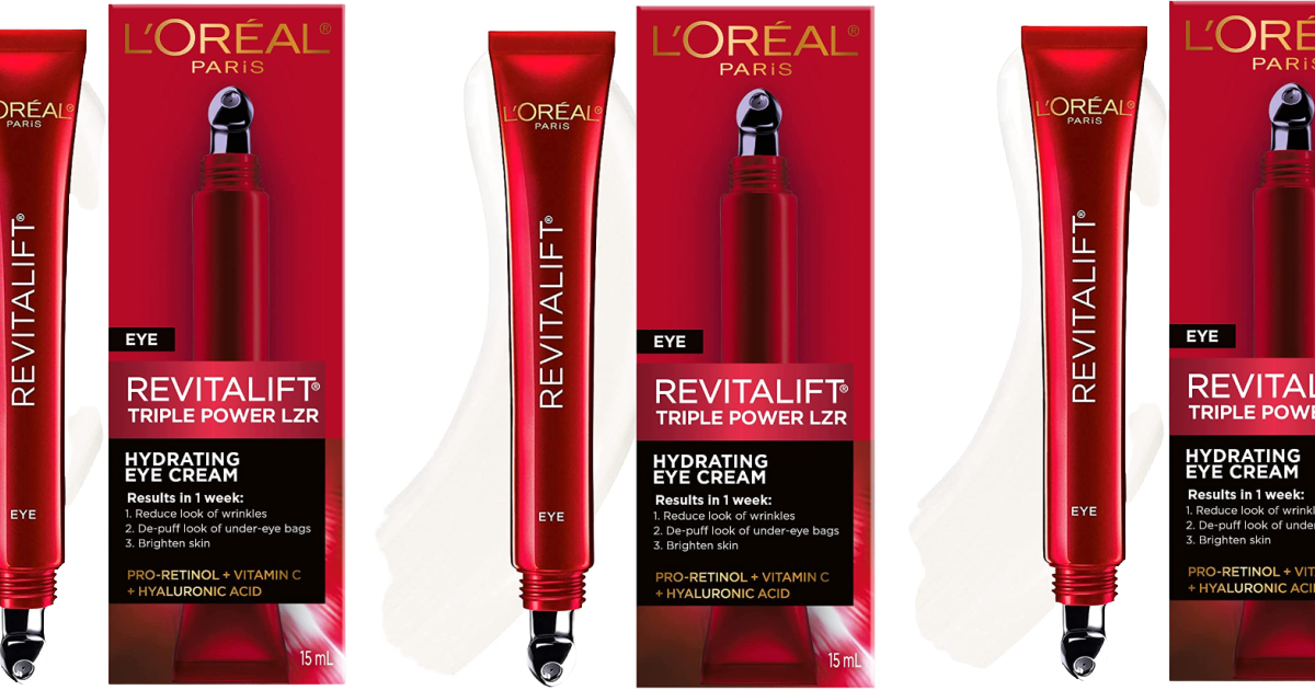 Amazon - L'Oreal Paris Revitalift Anti-Aging Eye Cream From $6.74 (Reg ...