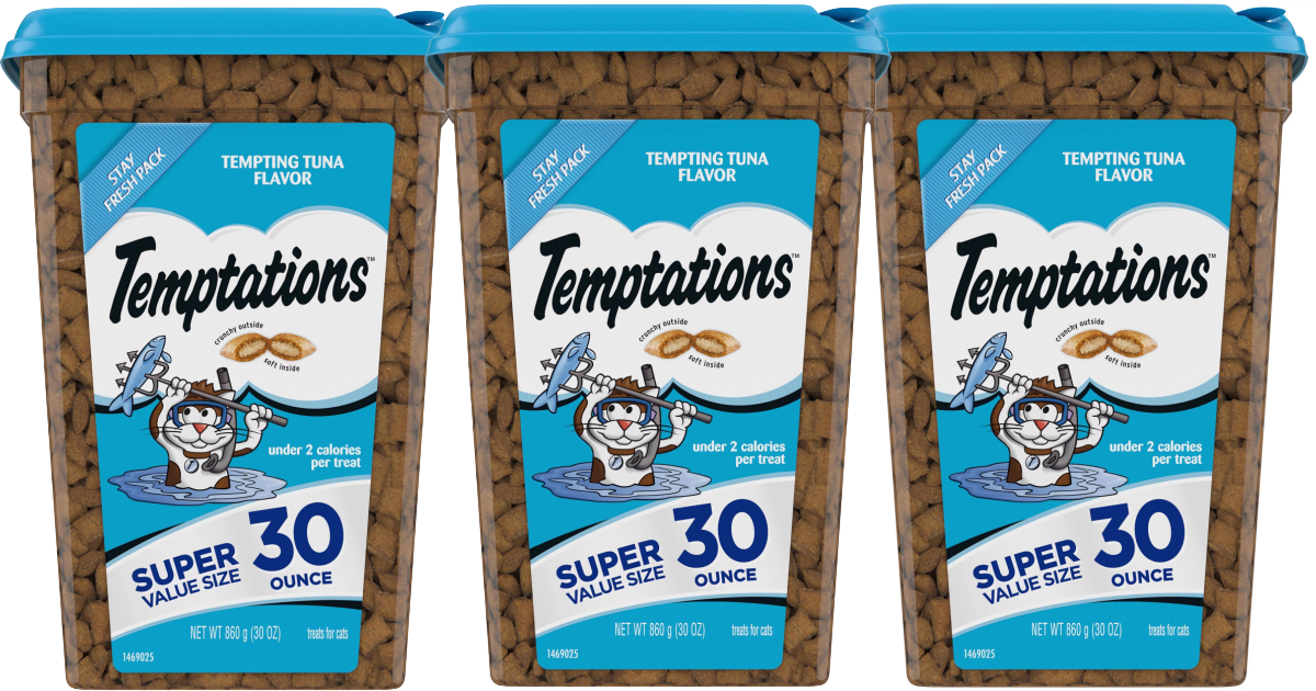 Amazon - Temptations Cat Treats as Low as $8.66 - The Freebie Guy® ️️️