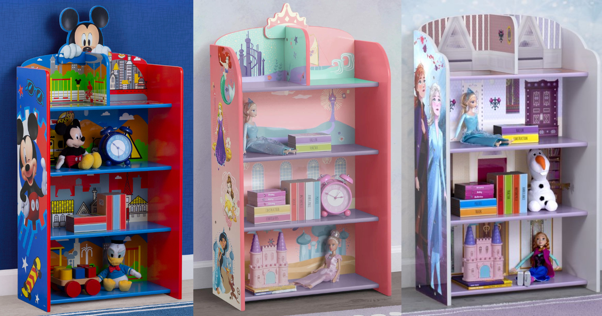 Disney Themed Bookshelves From Just $29.99! - The Freebie Guy® ️️️
