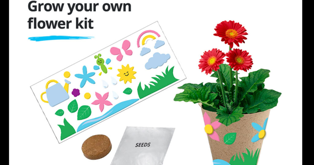 Free Grow Your Own Flower Kit from JCPenney for Kids - The Freebie Guy®
