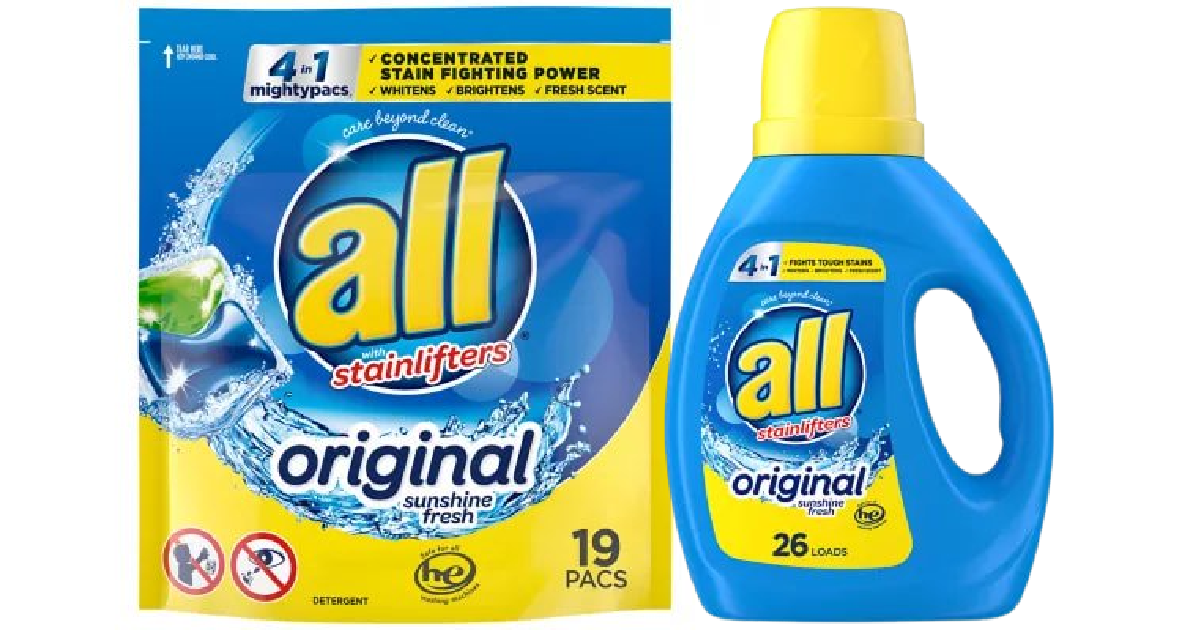 Walmart - All Laundry Detergent Only $1.98 After Cash Back - The ...