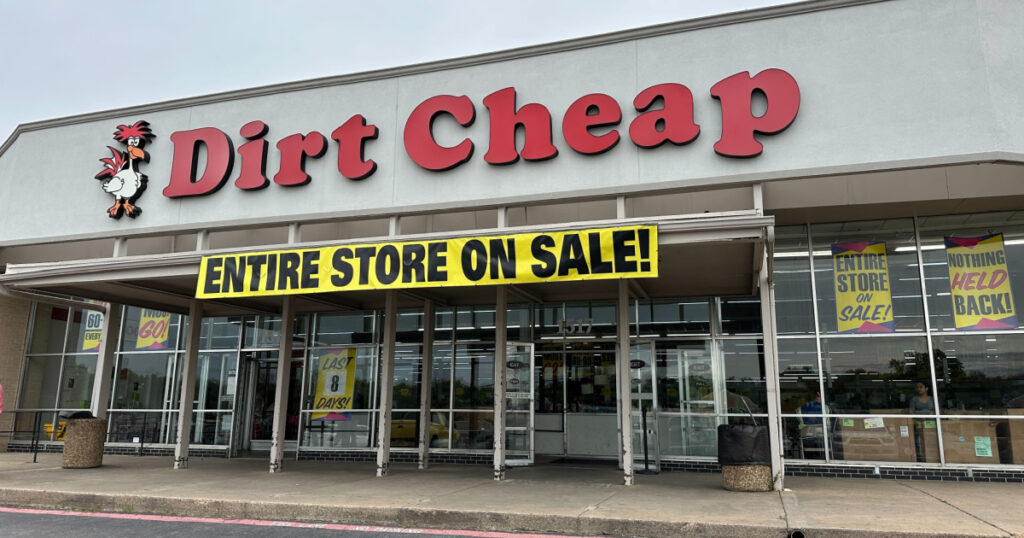 Dirt Cheap Closing ALL Locations Permanently - The Freebie Guy® ️️️