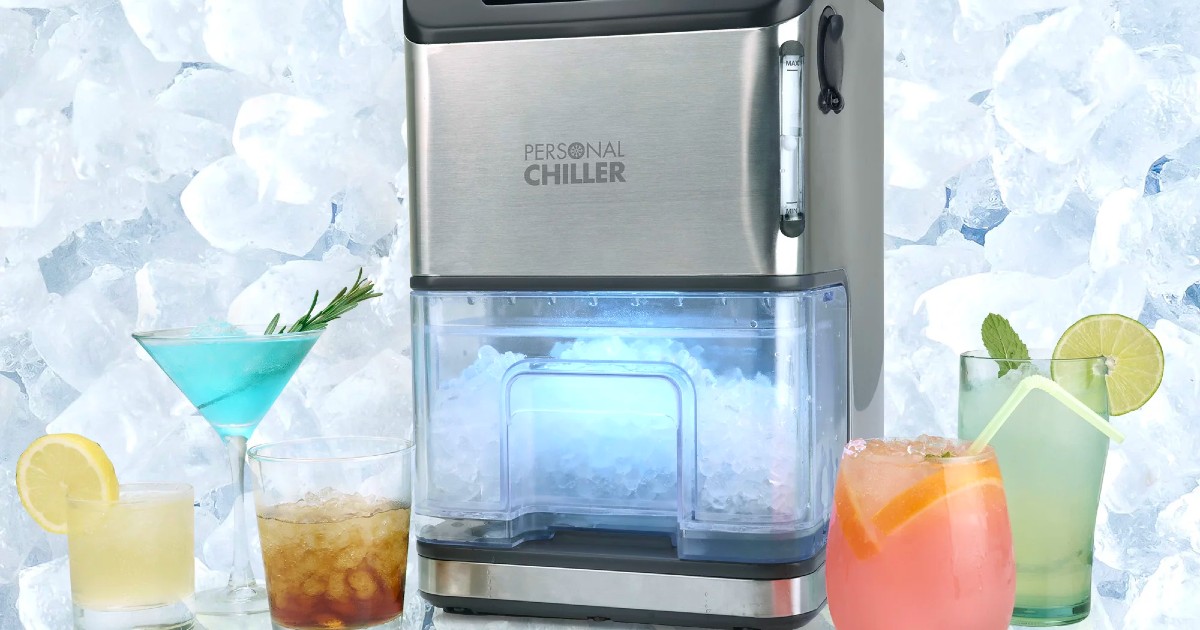 Restocked! Portable Countertop Nugget Ice Maker Only $178 (Reg. $400 ...