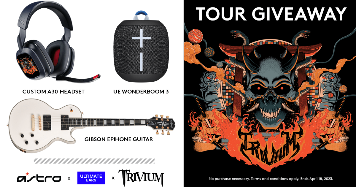 Logitech G x UE x Trivium - Knotfest Roadshow Tour Giveaway - The ...
