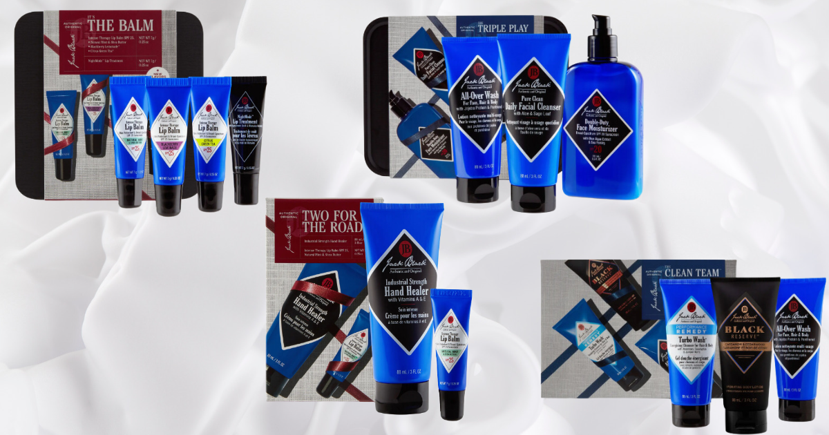40% Off Jack Black Skincare Sets! - The Freebie Guy® ️️️