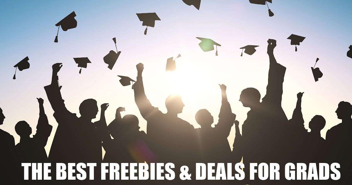 BEST Graduation Freebies & Deals - The Freebie Guy® ️️️
