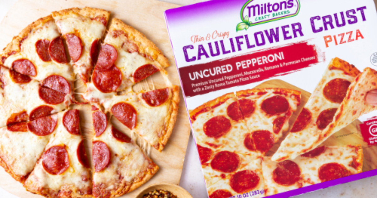 Possible Free Milton's Craft Bakers Cauliflower Crust Pizza with Social ...