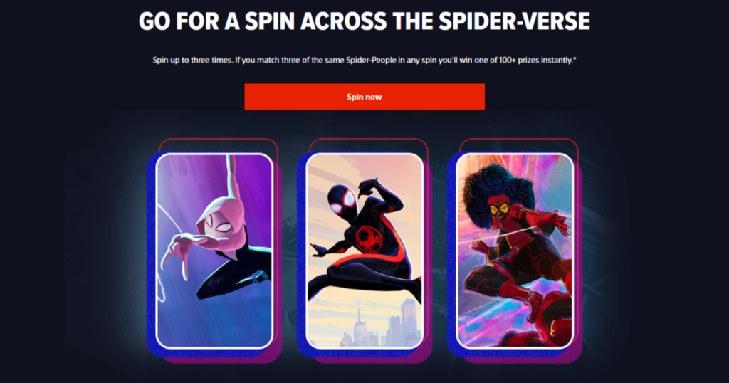 Sony Spider-Man: Across the Spider-Verse Instant Win Game & Sweepstakes ...