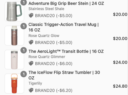 RARE! 20% OFF Select Stanley Items (Includes Ice Flow Tumblers) - The ...