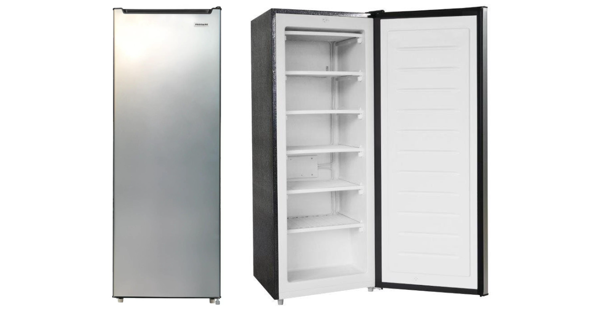 Frigidaire 6.5 Cu. ft. Upright Freezer Now Only $198 - The Freebie Guy® ️️️