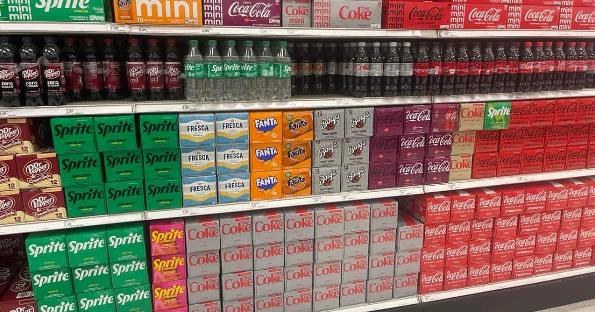 (3 PACKS) Of 12-Pack Sodas For Only $11.25: Pepsi & Coca-Cola Branded ...